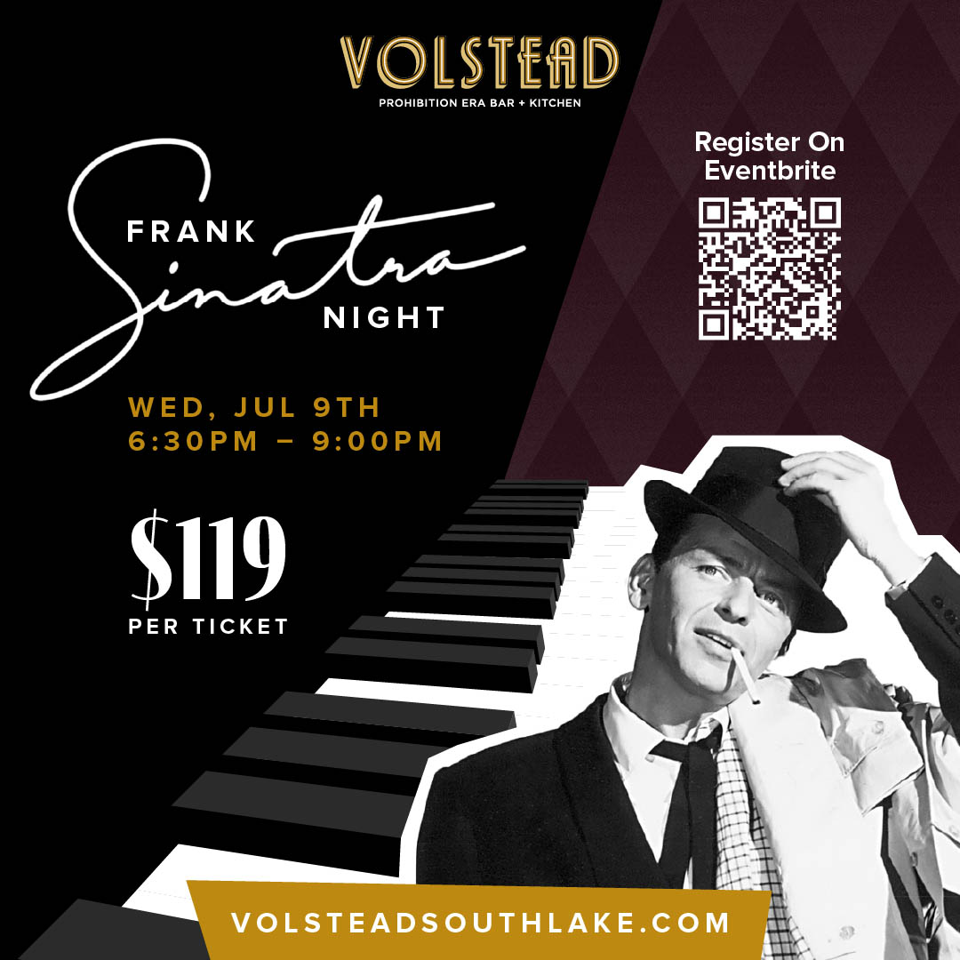Frank Sinatra Night | Volstead Southlake